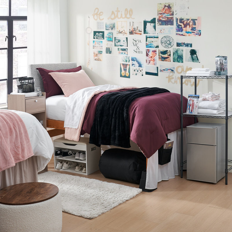 DormCo Packs 44 Piece Complete College Dorm Room Essentials and Twin XL Bedding Set | Wayfair